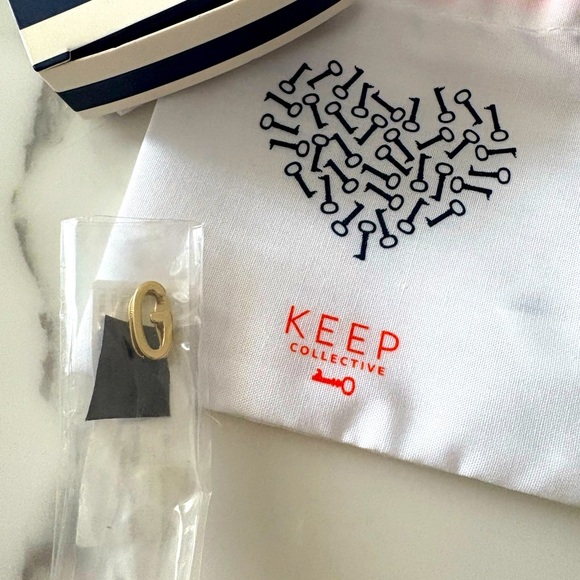KEEP Collective | Jewelry | Nwt Keep Collective G Letter G In Gold ...